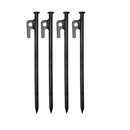 Lepai 4x Steel Tent Pegs - Long and Strong Pegs for Camping and ...