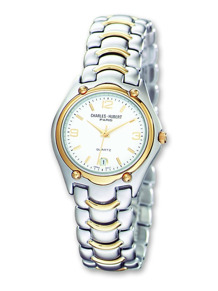 Charles-Hubert Paris Men's Charles Hubert Versil Two-tone Brass Silver ...