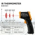 Digital Infrared Thermometer, No Touch Laser for Cooking, BBQ, Oven ...