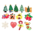 WEAVILUX 4-Pack Christmas Refrigerator Magnets Decorative Magnetic ...