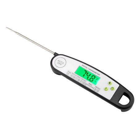 Digital Waterproof Cooking Thermometer For BBQ Meat Food Tea (Black ...