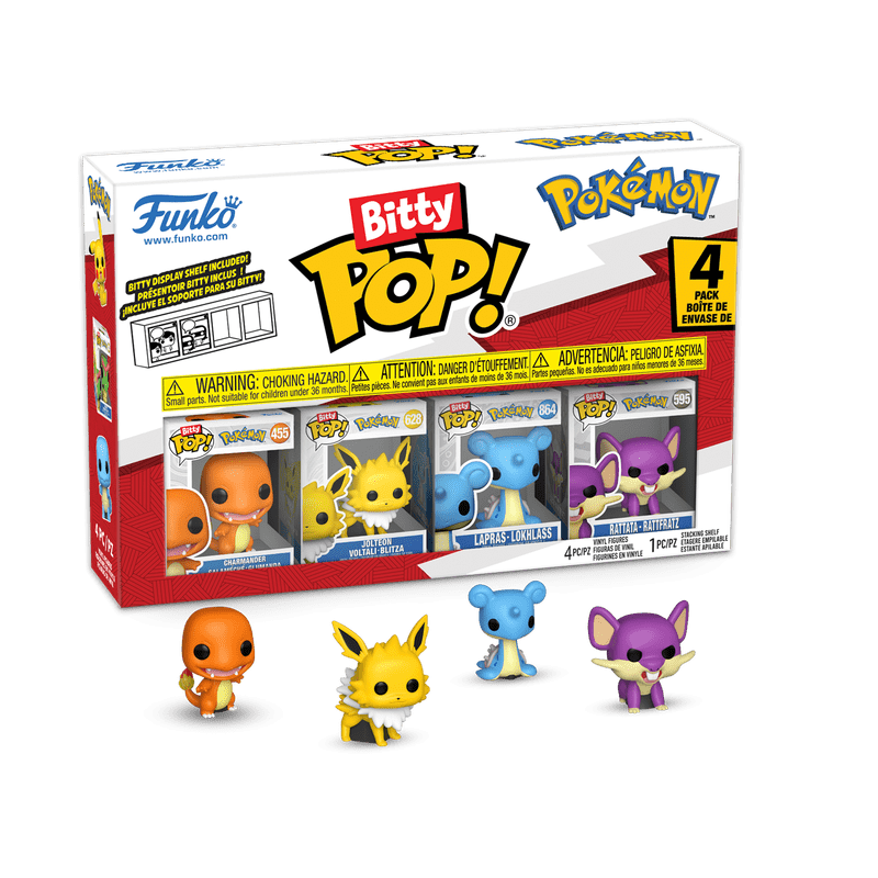 Click here for Funko Bitty Pop: Pokemon- Charmander 4pk prices