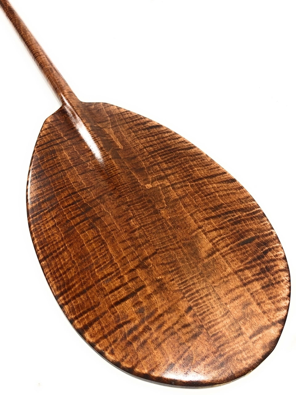 Decorative Tiger Curls Hawaiian Paddle 50" T-Handle | #koa4466 ...