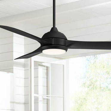 56" Casa Vieja Modern Industrial Outdoor Ceiling Fan with Remote ...