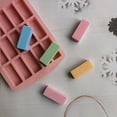 2-Pack Silicone Rectangle Ice Cube and Candy Molds - 15-Cavity for ...