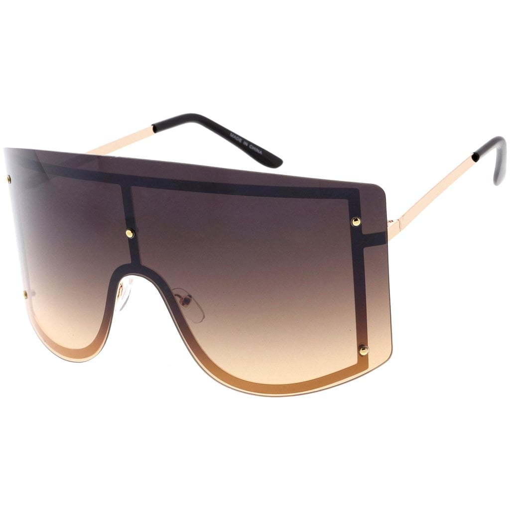 MLC Eyewear Oversized Retro Fashion Uni Lens Sunglasses - Walmart.com