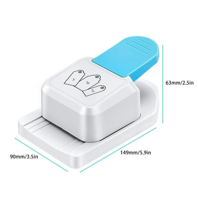 Bookmark Punching Machine Gift Tag Cutter Label Punch Craft Paper Punch Tag Make