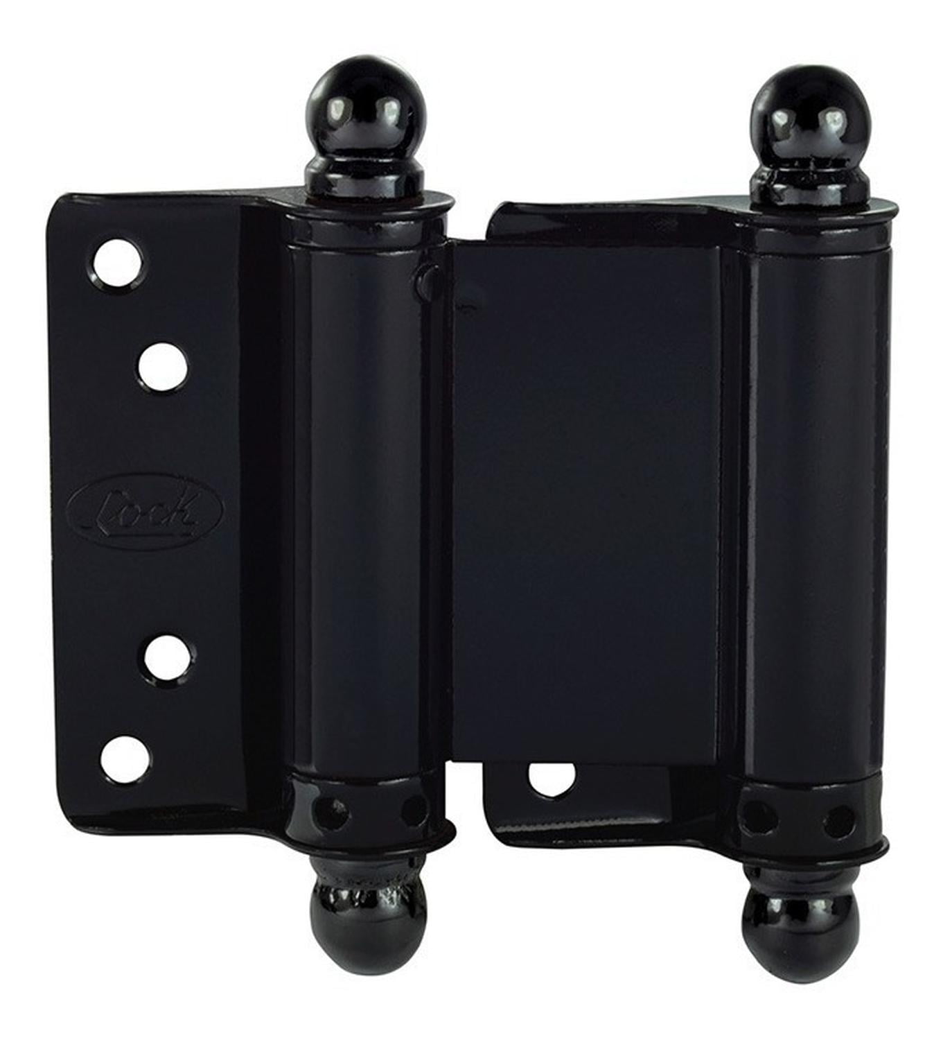 Juego 2 Bisagra Doble Acción Lock 10 BR Negro | Bodega Aurrera en línea