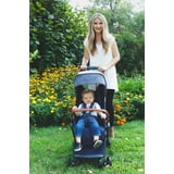 MonBebe Cube Compact Stroller with storage and visor, Blue Boho ...