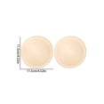 10pcs Seamless Round Bra Pads for Women - Reusable Large Size Breast ...