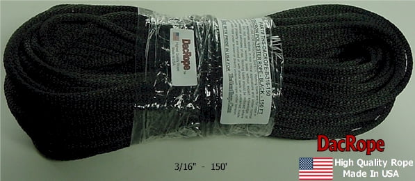 150' - 3/16" Ham Radio Antenna Support Rope - First Quality Polester ...