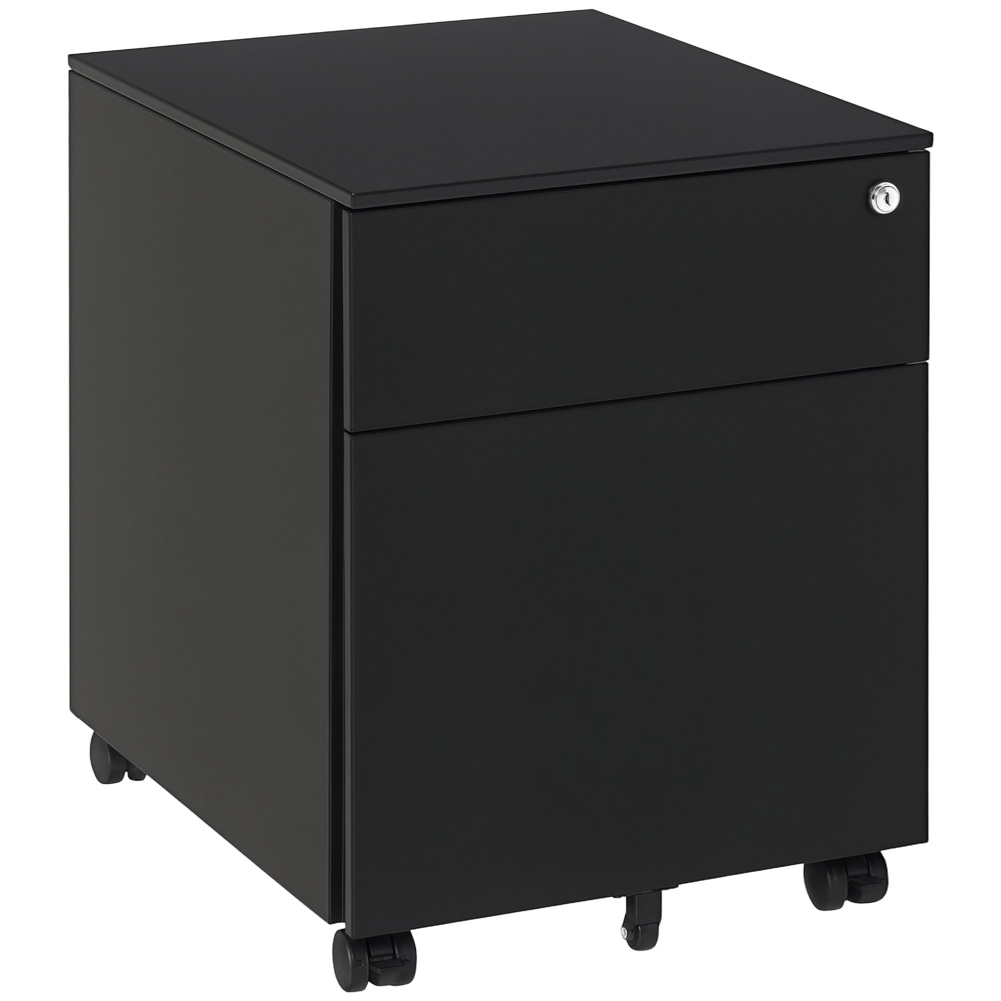 Click here for Vinsetto 2-Drawer Filing Cabinet W/ Wheels  Lockab... prices