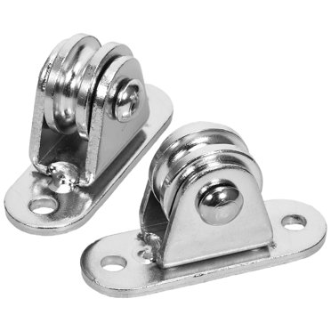 National Hardware N233-254 3219BC Wall and Ceiling Mount Single Pulley ...