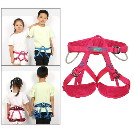 Clim Harness for Kids, Half Body Harnesses Caving Rock Clim Rappelling ...
