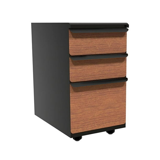 Zapf Mobile Ped, Box/Box/File, Dark Neutral, Collectors Cherry Fronts ...