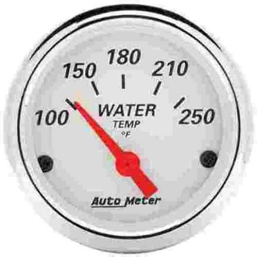 AUTO METER 5431 2-5/8IN WATER TEMP, 140- 280F, 6FTTUBING, MECH ...