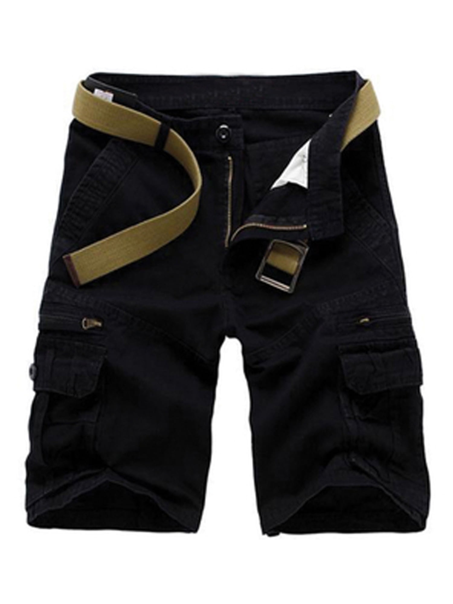 Avamo Classic Fit 100% Cotton Tactical Shorts for Men Summer Multi ...