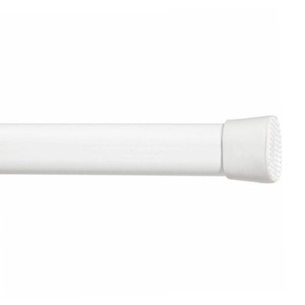 Kenney 5/8" Oval Spring Tension Rod, 48-84", White - Walmart.com