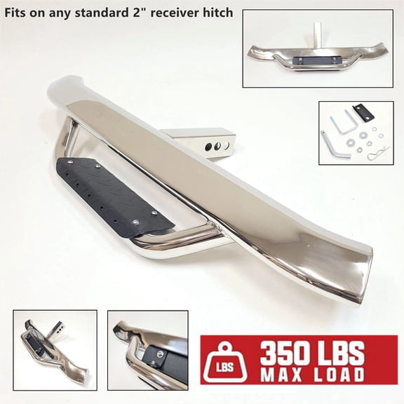 AUSUM MOTOR Universal 2" Receiver Trailer Pickup Truck SUV Towing Hitch ...