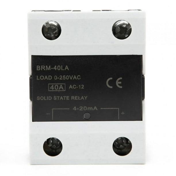 Relé De Estado Sólido 4~20mA-AC 0~250V 40A Relé Ignífugo | Bodega ...