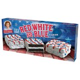 Little Debbie Pre-Priced Red, White & Blue Chocolate Snack Cakes, Box ...