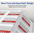 Avery Shape Labels, Square, 2" x 2", Paper, Matte White, Sure Feed ...
