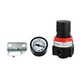 AR2000 1/4'' Air Pressure Regulator Control For Compressor Pump Gas ...