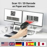 Tera 2D Wireless Barcode Scanner Handheld Barcode Reader with Vibration ...