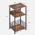 Alvantor 3-Tier side tables, Vintage Record Player Stand & Vinyl ...