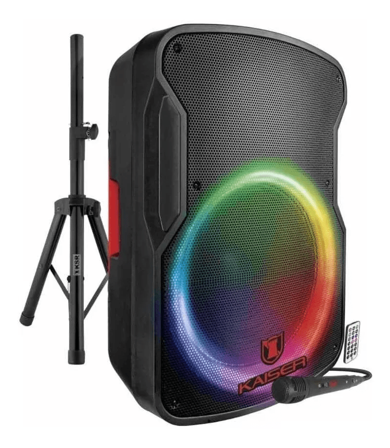 BAFLE AMPLIFICADO RECARGABLE 15" MSA-7515 Kaiser MSA-7515MX | Walmart ...