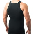 Different Touch 4 Pack Men's G-Unit Style Square Cut Muscle Rib Tank ...