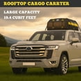 Rooftop Cargo Carrier Vehicle Soft-Shell Carriers, Heavy Duty Car Roof ...