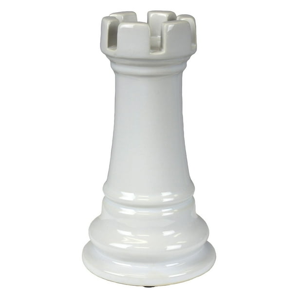 Sagebrook Home Rook Chess Piece Sculpture - Walmart.com - Walmart.com