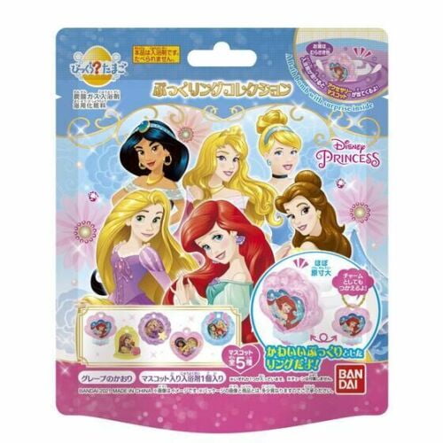 BANDAI Bikkura Egg Disney Princess Accessory Mascot Bath Balls- 1Pc ...