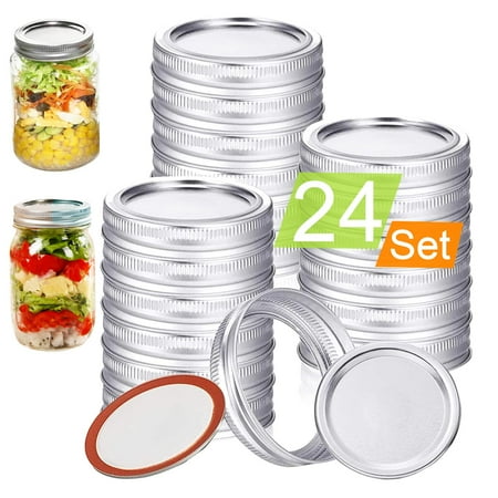 Wide Mouth Mason Jars Lids and Bands, Mason Jar Lids Wide Mouth, Large ...