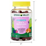 Spring Valley Kids Melatonin Sleep Support Gummies, 1 mg, Raspberry and ...