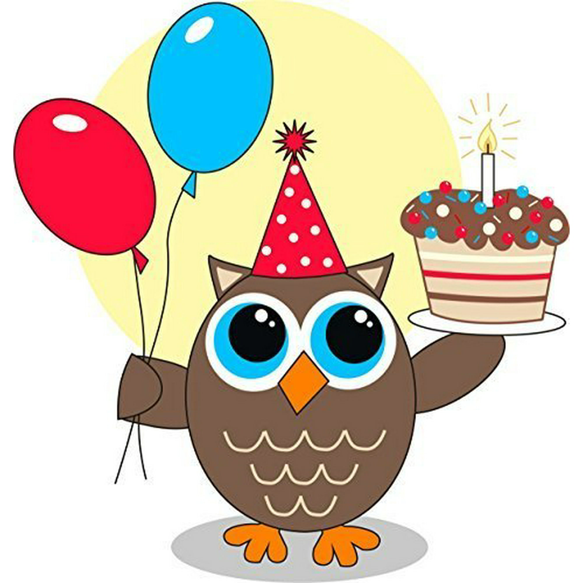 Happy Birthday Owl Clipart