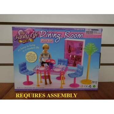 TKT My Fancy Life Grand Dining Room Dollhouse Furniture - Realistic ...