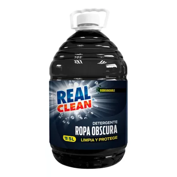 Detergente Liquido Ropa Oscura Real Clean 5 Lt | Walmart en línea