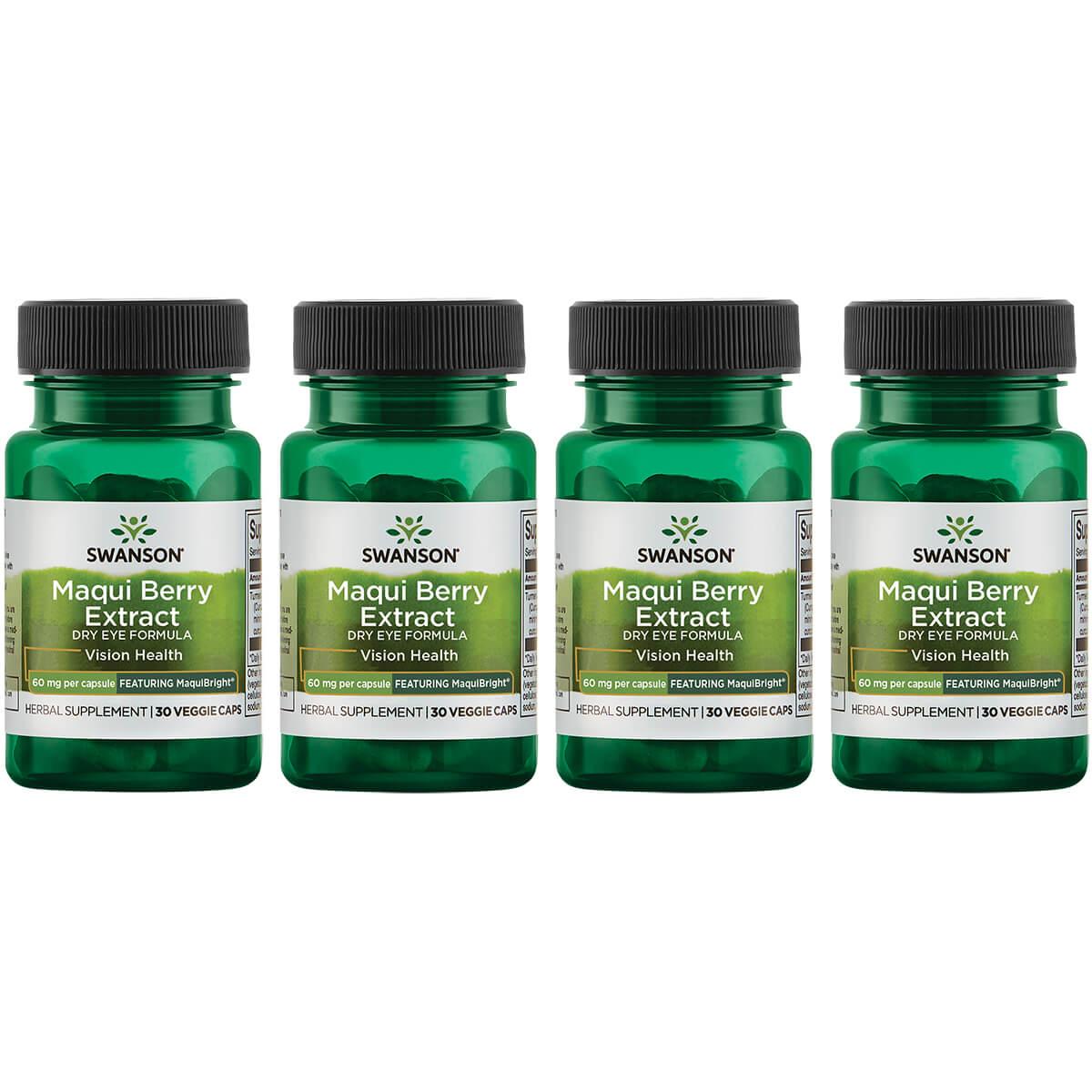 Swanson Maqui Berry Extract Dry Eye Formula - Featuring Maquibright 4 ...