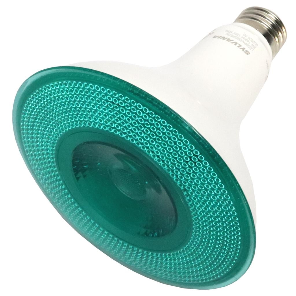 Sylvania 40829 - LED9PAR38GREENRP Colored Flood Light Bulb - Walmart.com