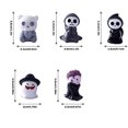 Aximioll Halloween Spooky Devil Ornaments — Grinning Faces with Eerie ...