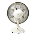 Better Homes & Gardens Retro 8 inch 3-Speed Metal Oscillating Table Fan ...