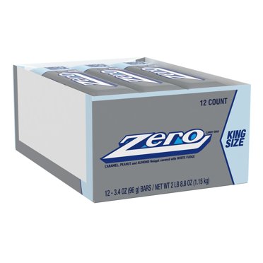 Zero Candy Bars, 1.85 Oz., 24 Count - Walmart.com