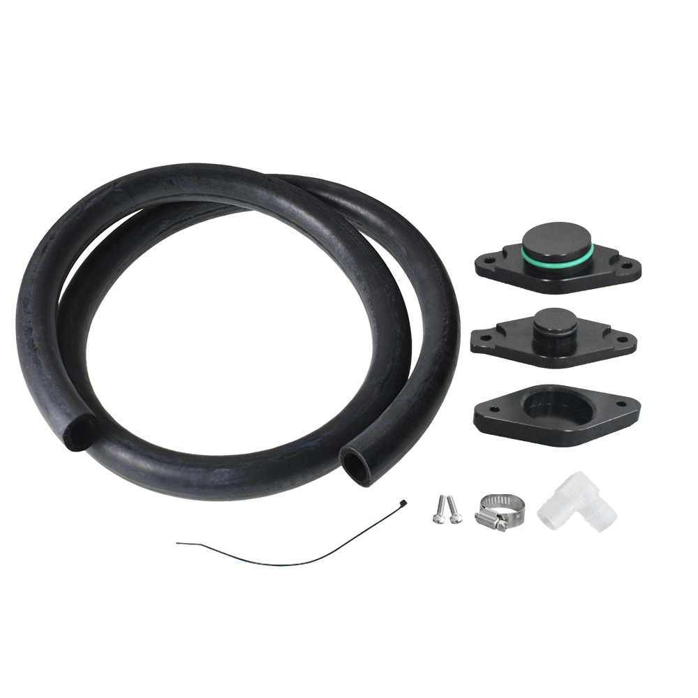 LABLT Duramax Diesel PCV Reroute Kit W/ Resonator Plug for 2011-2017 GM ...