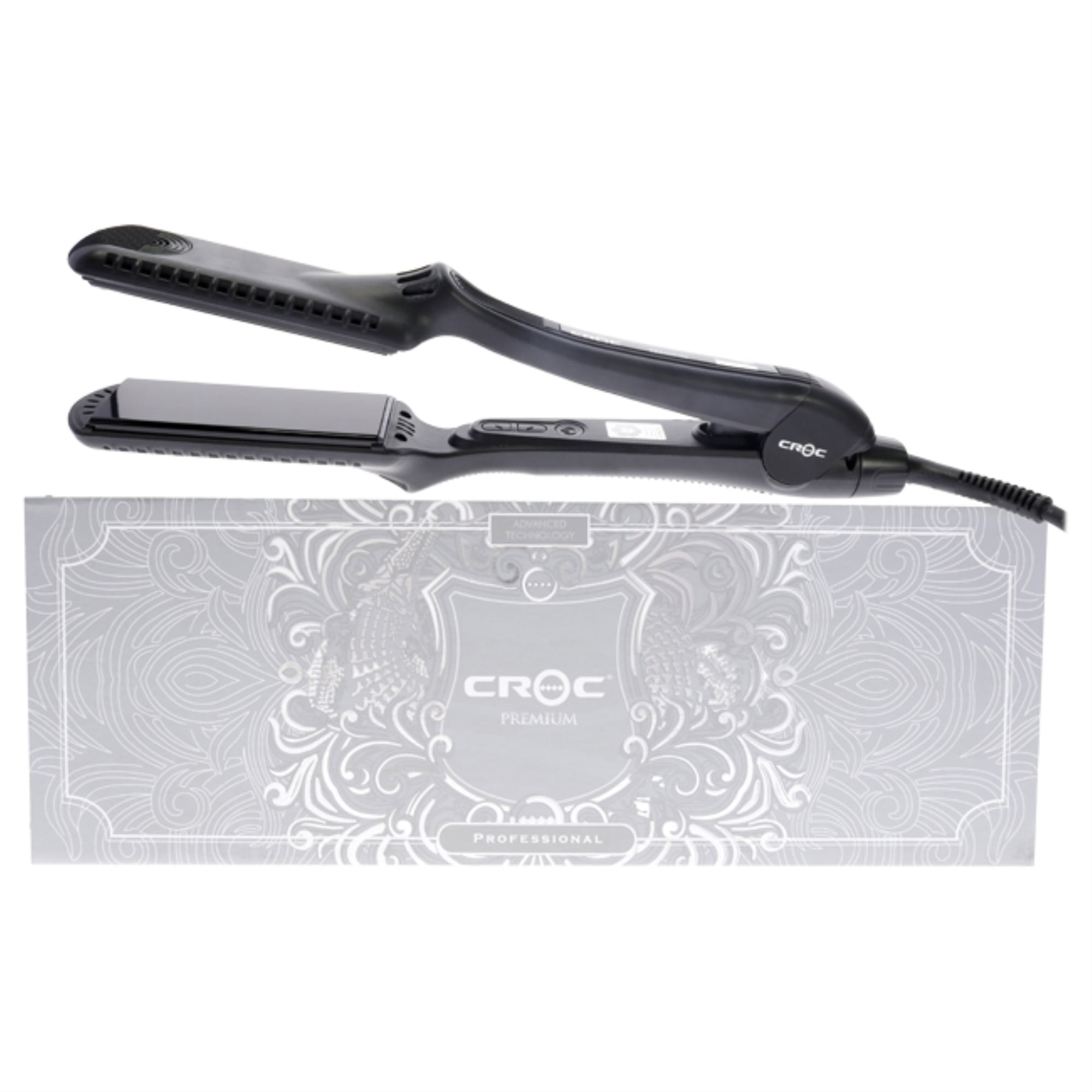 Plancha alisadora premium - Titanio negro de Croc para unisex - Plancha ...