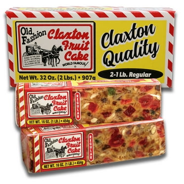 Claxton Holiday Tradition Fruit Cake with Premium Nuts, 16 Ounce Pack ...