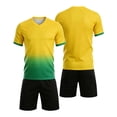Casual Suit for Boys Football Training Short Sleeve Sports Team Boys ...