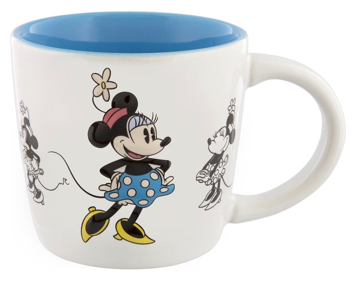 Disney Parks Minnie Mouse Retro 3D Ceramic Mug New - Walmart.com