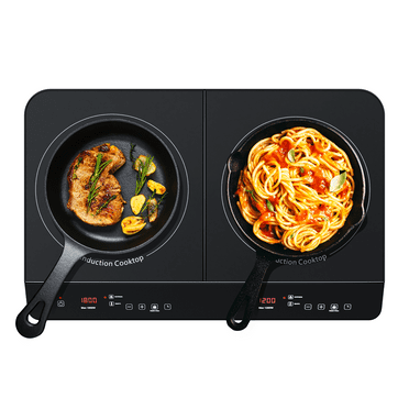 Free Shipping! Double Induction Cooktop, Sunmaki Induction Cooker 2 ...